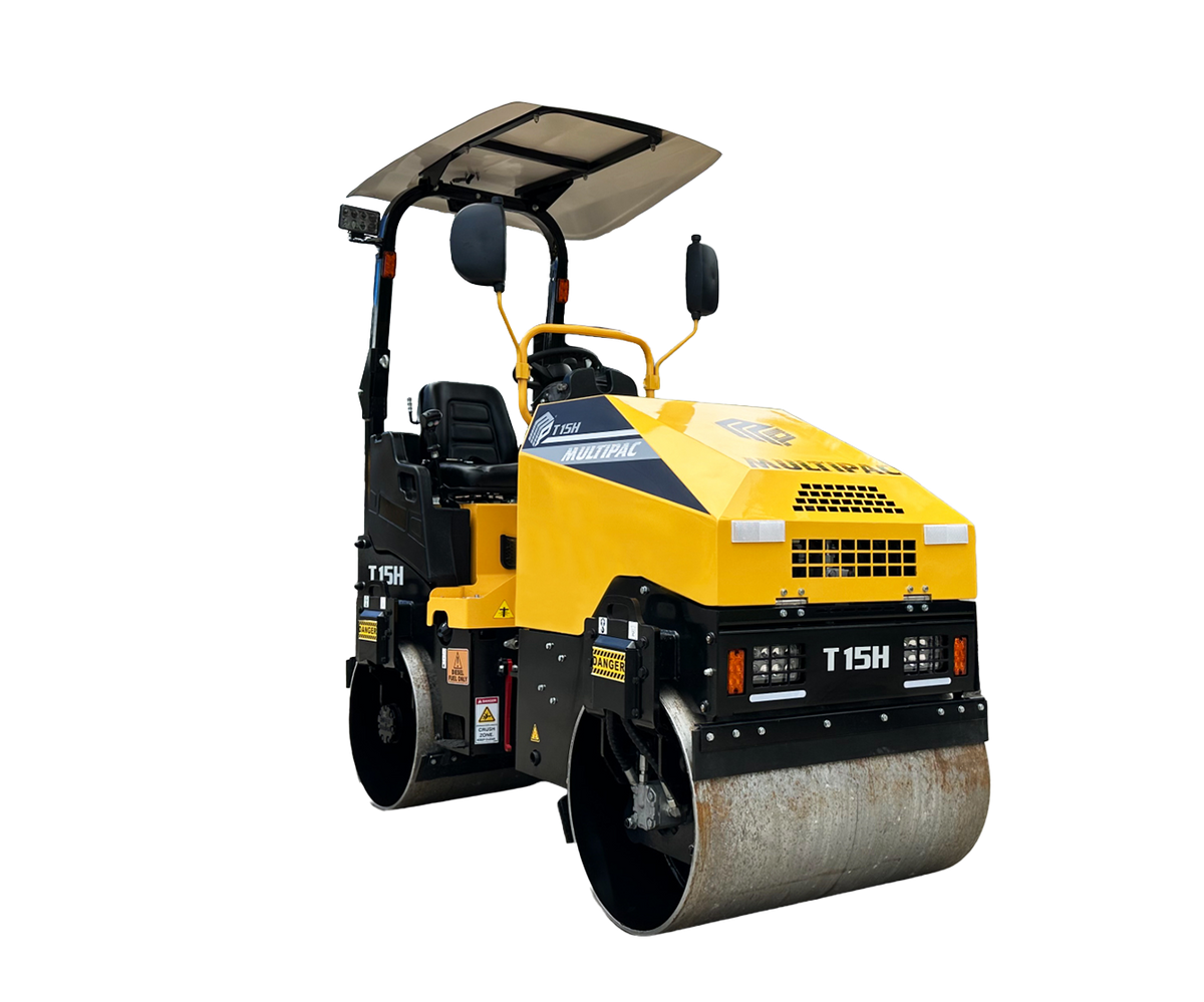 1.5T Tandem Smoothdrum Roller – Plateau Landscape Supplies & Greenstar Hire