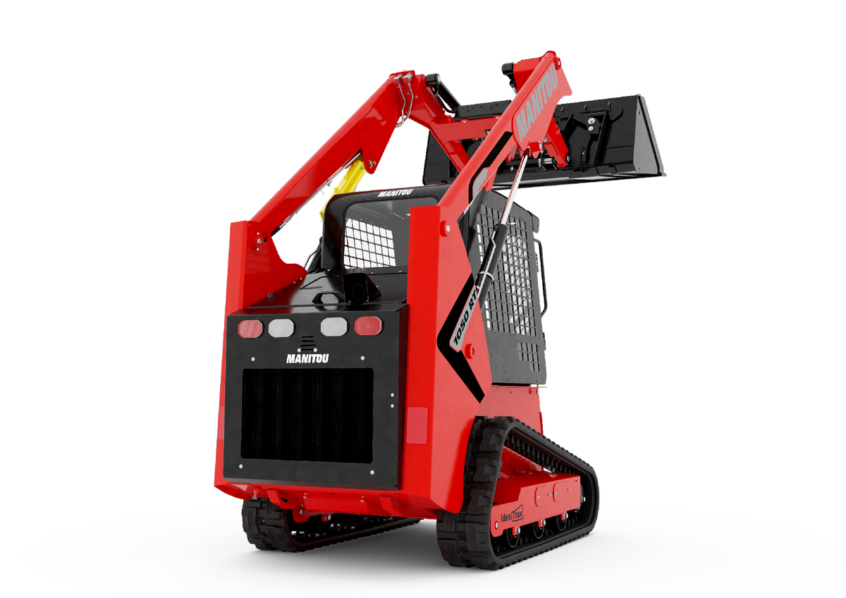 Compact Track Loader (Pozzie Track) Manitou 1050RT with trailer ...