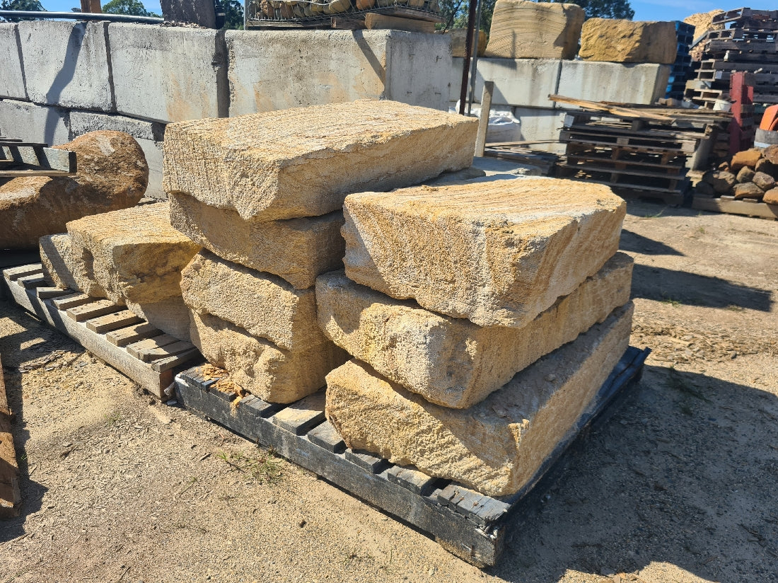 Sandstone Step 500x200x1000 rough sawn face – Plateau Landscape ...