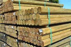 KOPPERS LOGS 150MM X 3M – Plateau Landscape Supplies & Greenstar Hire