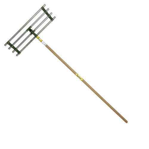 CYCLONE SPREADER TOP SOIL- Landscapers rake – Plateau Landscape ...